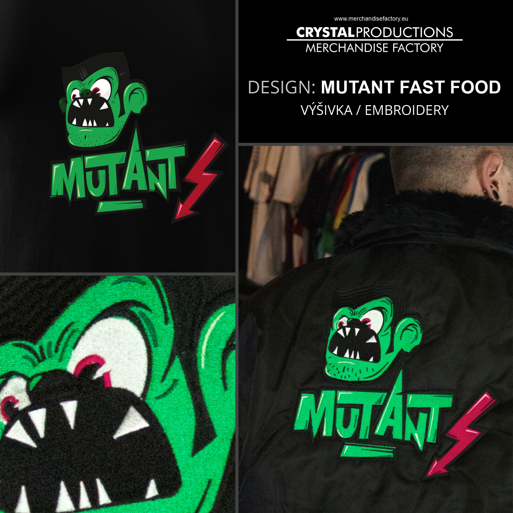 OUR WORK - Embroidery & Sewing - CRYSTAL PRODUCTIONS